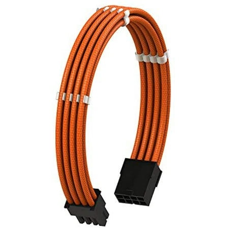 LINKUP - 8 Pin (6+2) GPU PCI-E PSU Power Supply Braided Sleeved Custom ...