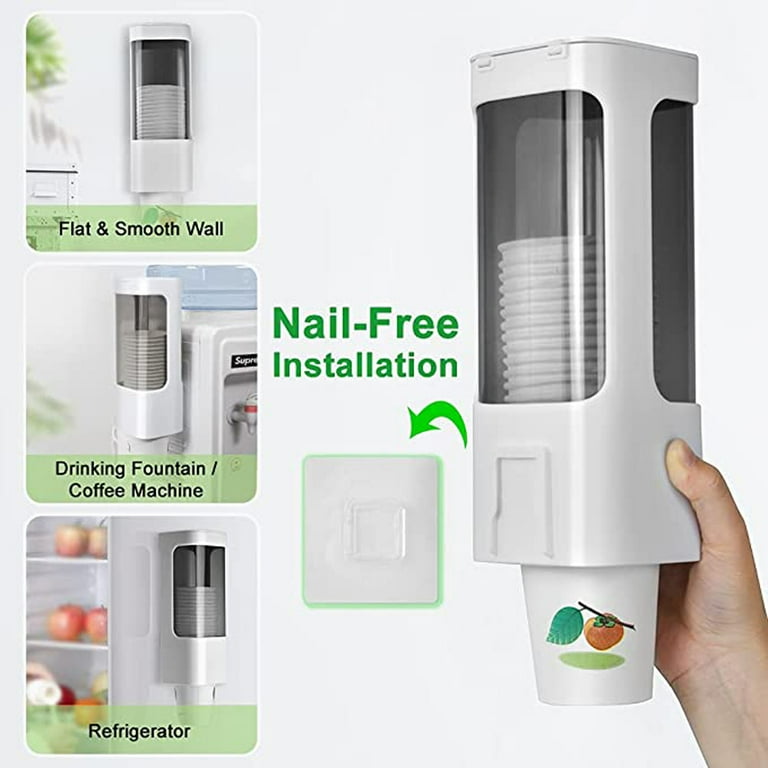 Wall Mounted Bathroom Cup Dispenser BWE Wall Mounted Toothbrush Holder