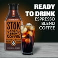 SToK Unsweetened Dark Roast Espresso Blend Cold Brew Coffee, Ready to ...