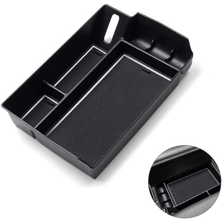 LZMY 2021 Sienna Center Console Tray White Car Center Console Insert ...