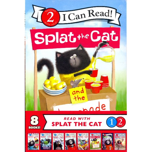 Read with Splat the Cat: 8 Book Box Set (I Can Read Levels 1-2 ...