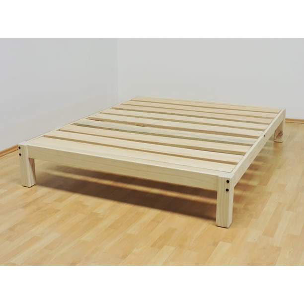 Base Para Cama Queen Size Tradicional Desarmable Sin Pintar Muebles GM ...