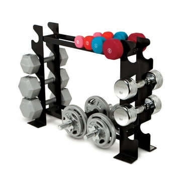 Weider Dumbbell Weight Rack, Dumbbells Not Included - Walmart.com