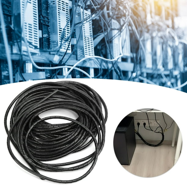 Electrical Wires Organizer Sleeve, Spiral Wire Wrap Cord Flame ...