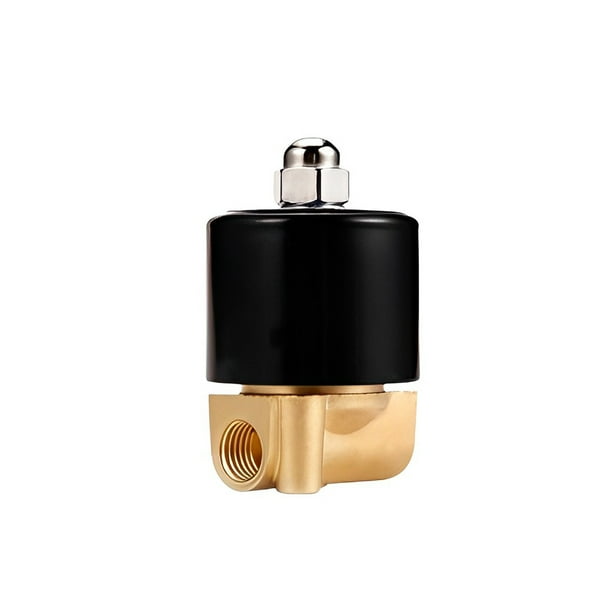 Justharion 2W-025-08 Brass Valve Water Normal Closed Device Fitting ...