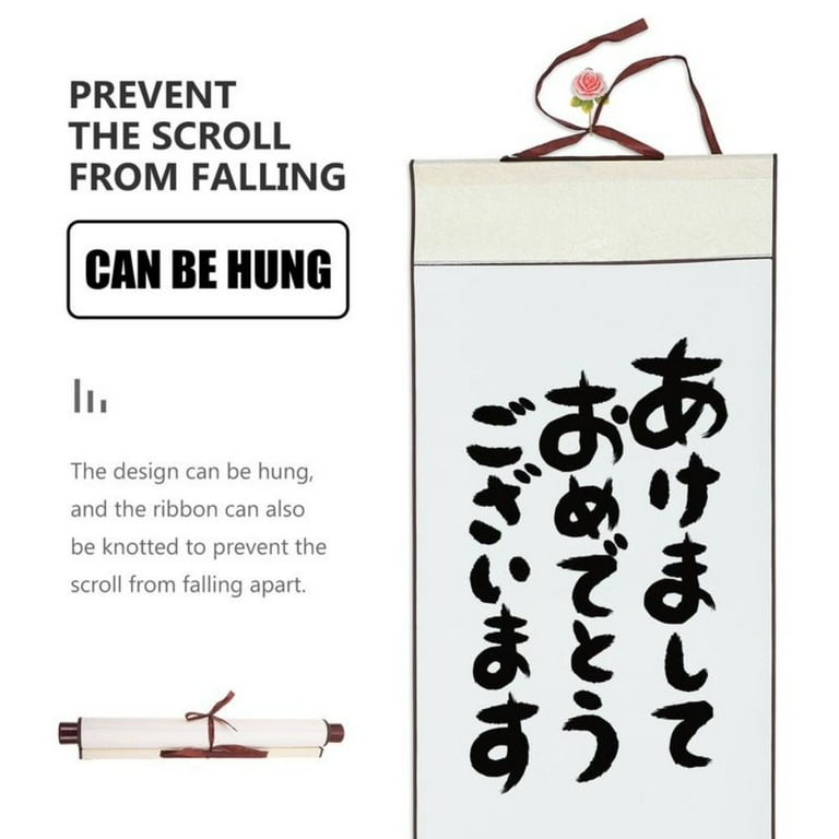 Japanese Rice Paper Scroll