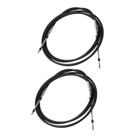 Unique Bargains 2pcs 14ft 4.3 Meter 169inch Marine Throttle Shift ...
