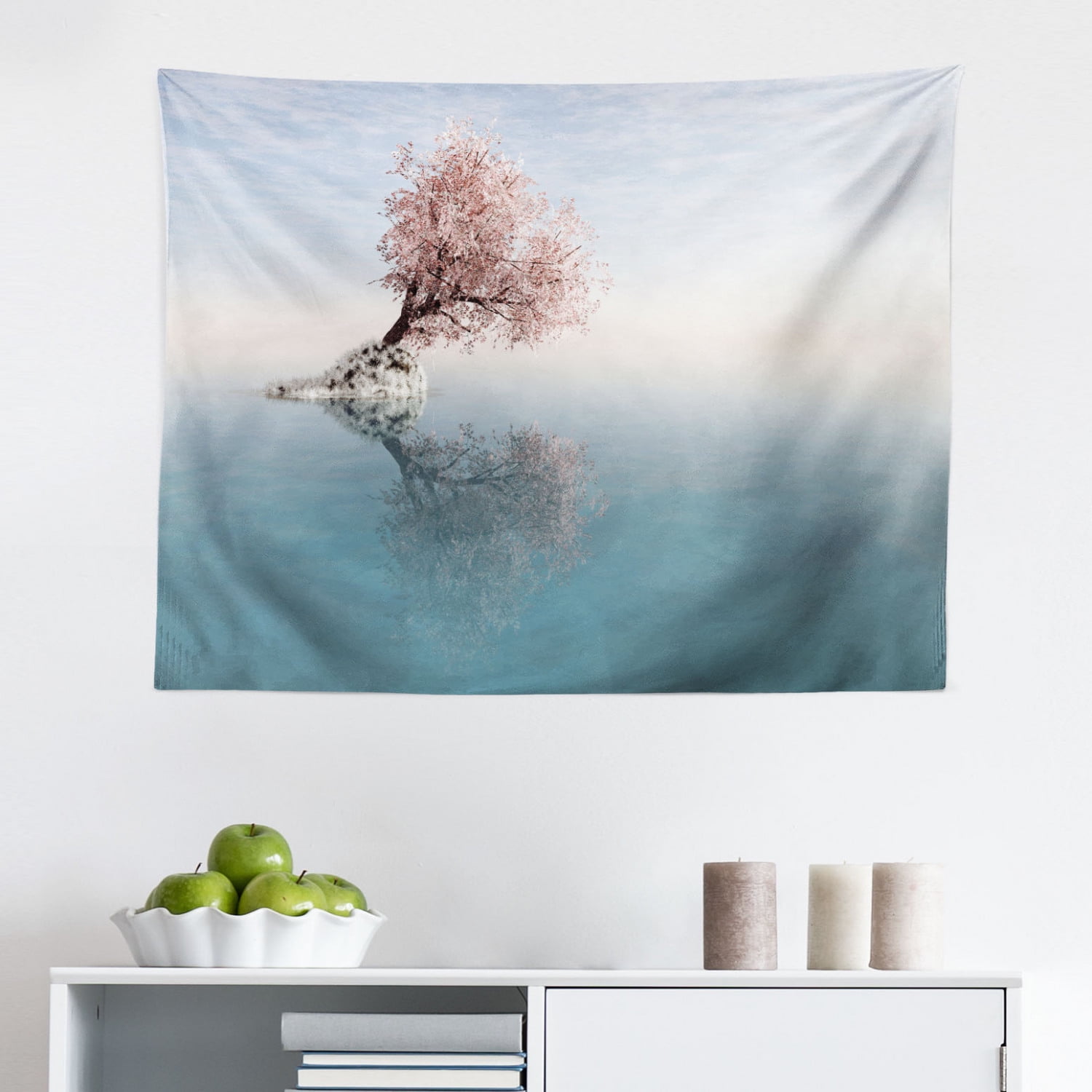 Tree Tapestry, Old Tree with Leaves During Fall Evergreen Forest at The ...