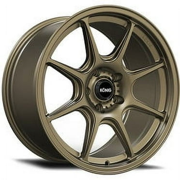 18x8.5 Konig 102BZ Lockout Matte Bronze Wheel 5x4.5 (35mm) - Walmart.com