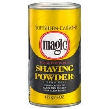 Magic Shaving Powder Blue Regular Strength 5 oz - Razorless Shaving ...