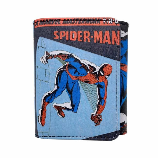 Spider-Man 854488 Spider-Man Classic Marvel Masterwork Trifold Wallet ...