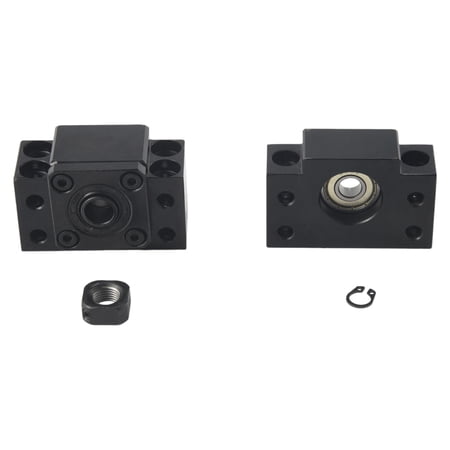 Ball Screw Support Set Includes 1x Bk10 And 1x Bf10 For Sfu1204 Ball ...