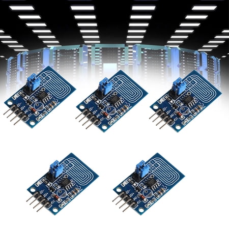 FLAMEEN Dimmer,PWM Control Panel,5pcs Capacitive Touch Dimmer Stepless ...
