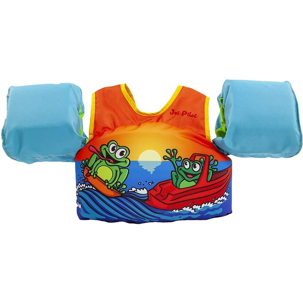 Jet Pilot - Lil Wingman Child Swim Vest 30-50 Lbs, PFD U.S. Coast Guard ...