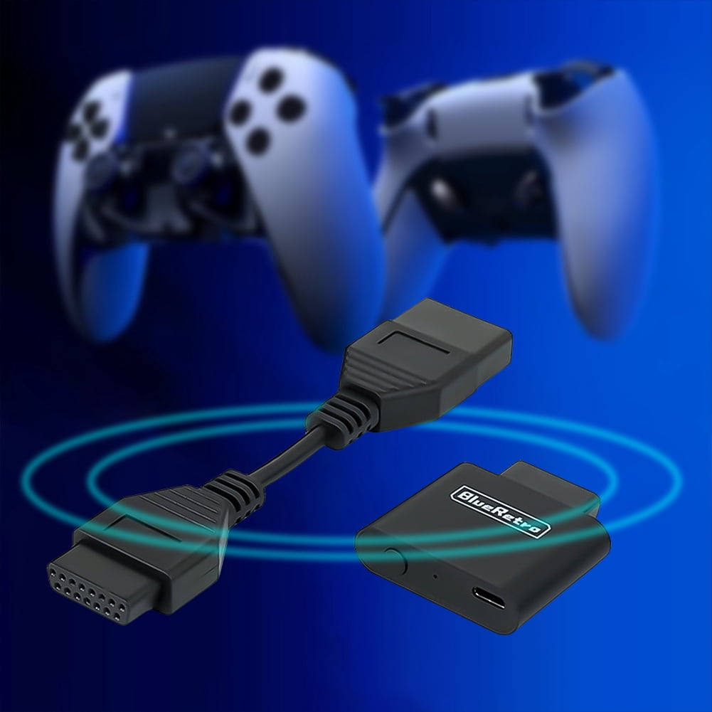 BT Wireless Game Controllers Adaptadores Negro Reutilizable para SNK ...