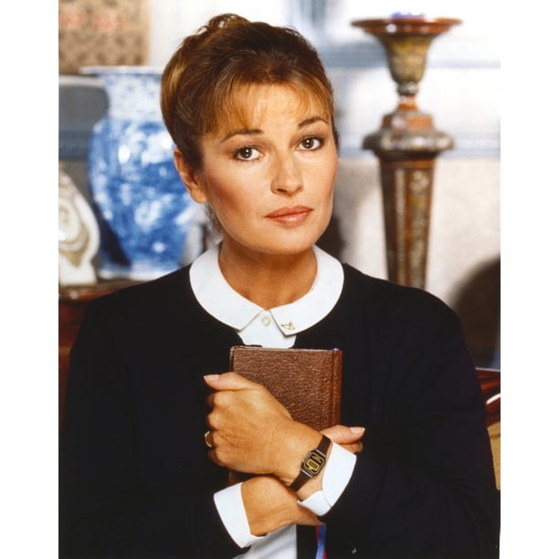 Stephanie Beacham Posed in a Portrait hugging Bible Photo Print (8 x 10 ...