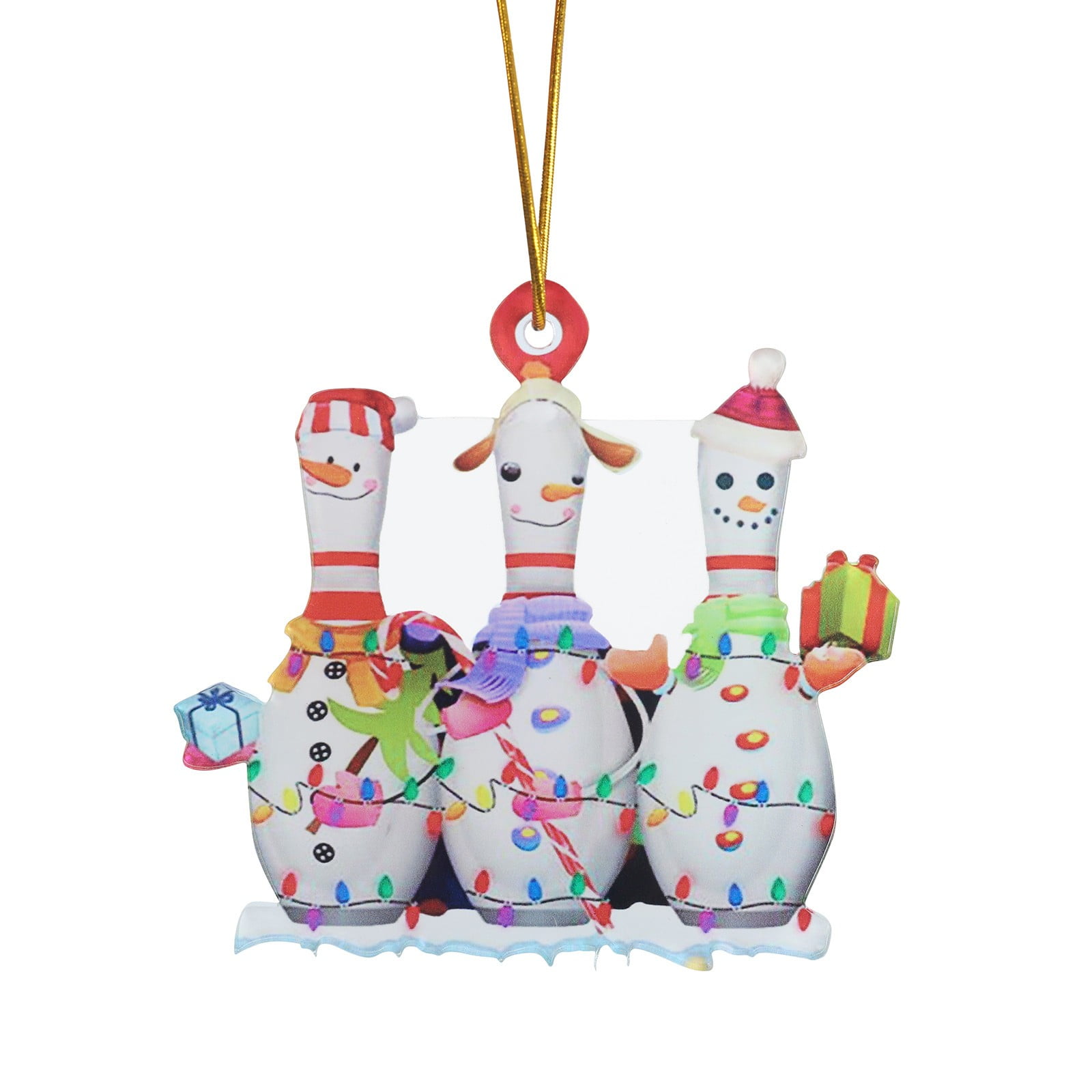 Click here for Vivavault Acrylic Christmas Tree Ornament Round Bo... prices