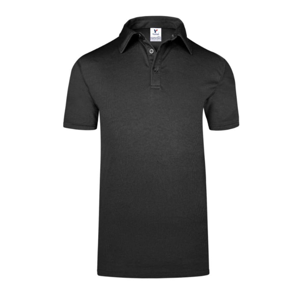 Playera Tipo Polo para Caballero, Color Negro, Talla Extra Grande, 100% ...