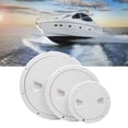 Boats Marine Access Round Inspection Deck Plate with Detachable Cover,4 ...