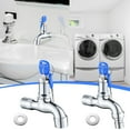 Lawor Outdoor Faucet With Key Washing Machine Accessories Washing ...
