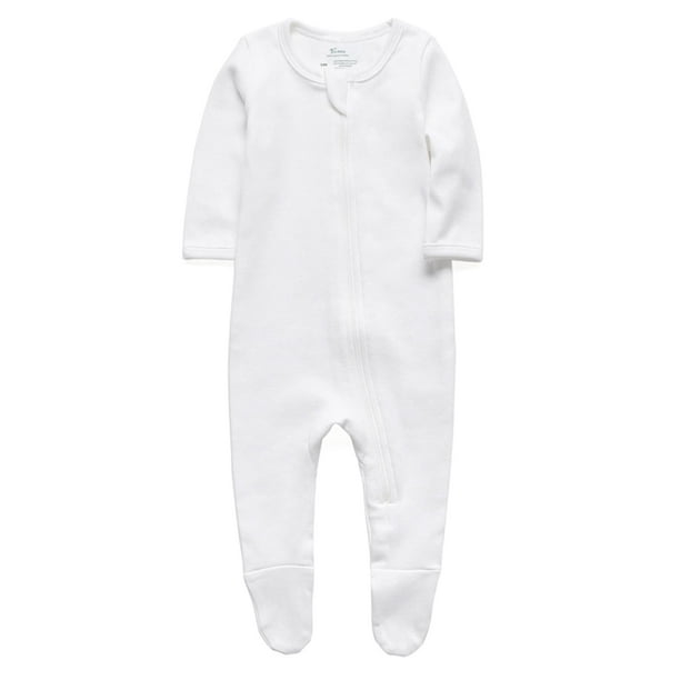 O2 BABY Baby Boys girls Organic cotton Zip Front Sleeper Pajamas ...