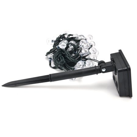 Outdoor Solar Lights, Efficient Solar String Lights IP44 Waterproof 8 ...