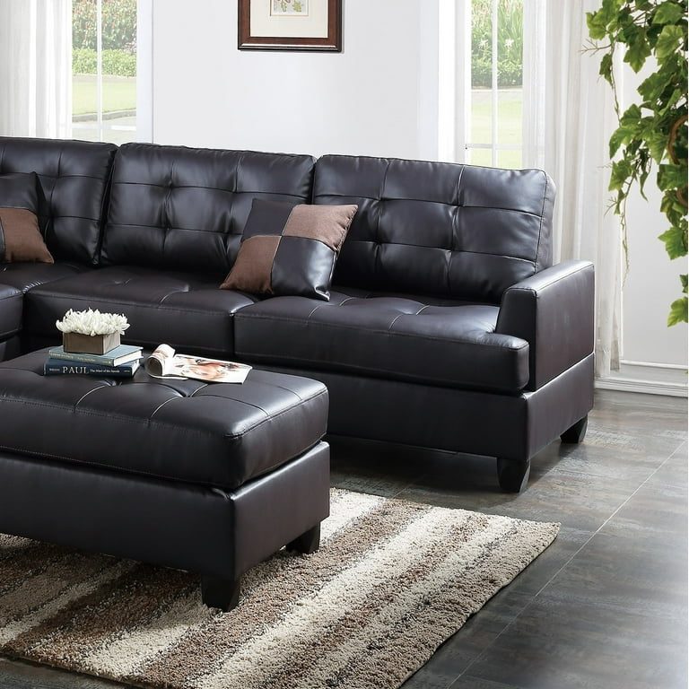 Espresso Sofa Set | Baci Living Room