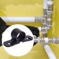 Pack of 50 Multipurpose 3/4Inch Pipe Clamps Sturdy Tubing Supports for ...