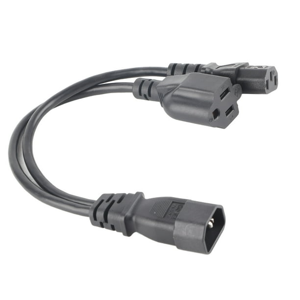 IE Nema RY Splitter Power Cords,C14 Male to C13 Maleto Nema R Female ...