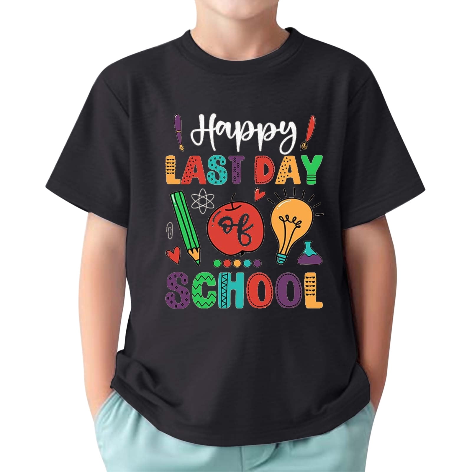 Click here for Hhscaclothing Last Day Of School Shirt For Toddler... prices