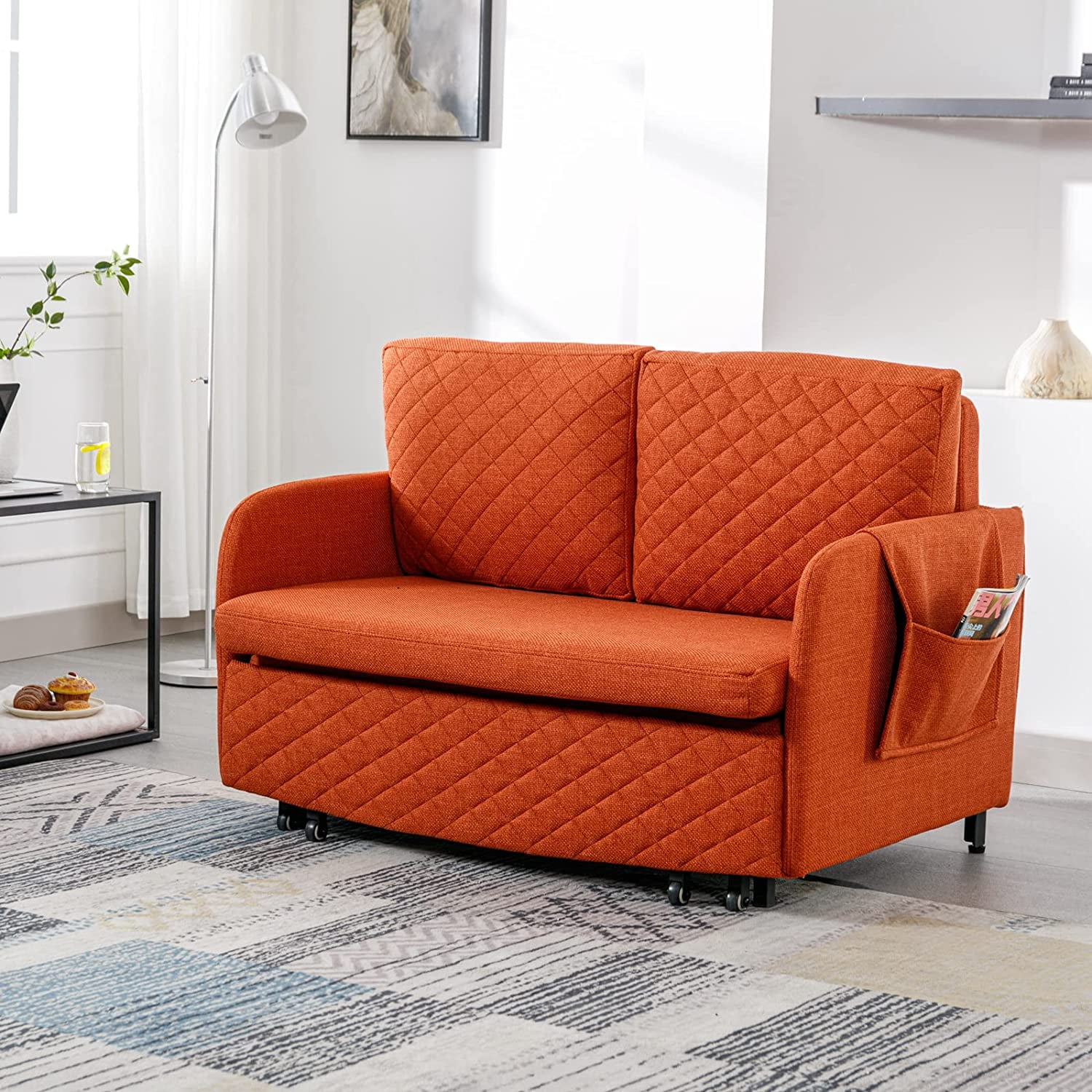 Tabaray Convertible Sleeper Sofa Bed,Sleeper Couch with Pull Out Bed ...