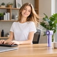Portable Handheld Fan -Rechargeable Mini Personal Fan, High-Speed ...