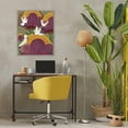 Stupell Industries Tropical Cockatoos & Plants Gray Framed Giclee Art ...
