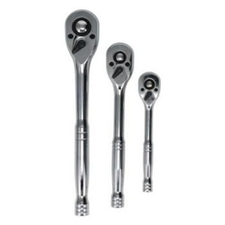Powerbuilt 1/4 Inch Drive 42 Tooth Stubby Spin Disc Ratchet - 640500 ...