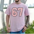 Baseball Number 67 Jersey Player Uniform #67 Fan T-Shirt, Multicolors ...