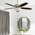 7052-280-Quorum Lighting-Breeze - 52 Inch 5 Blade Ceiling Fan with Bowl ...