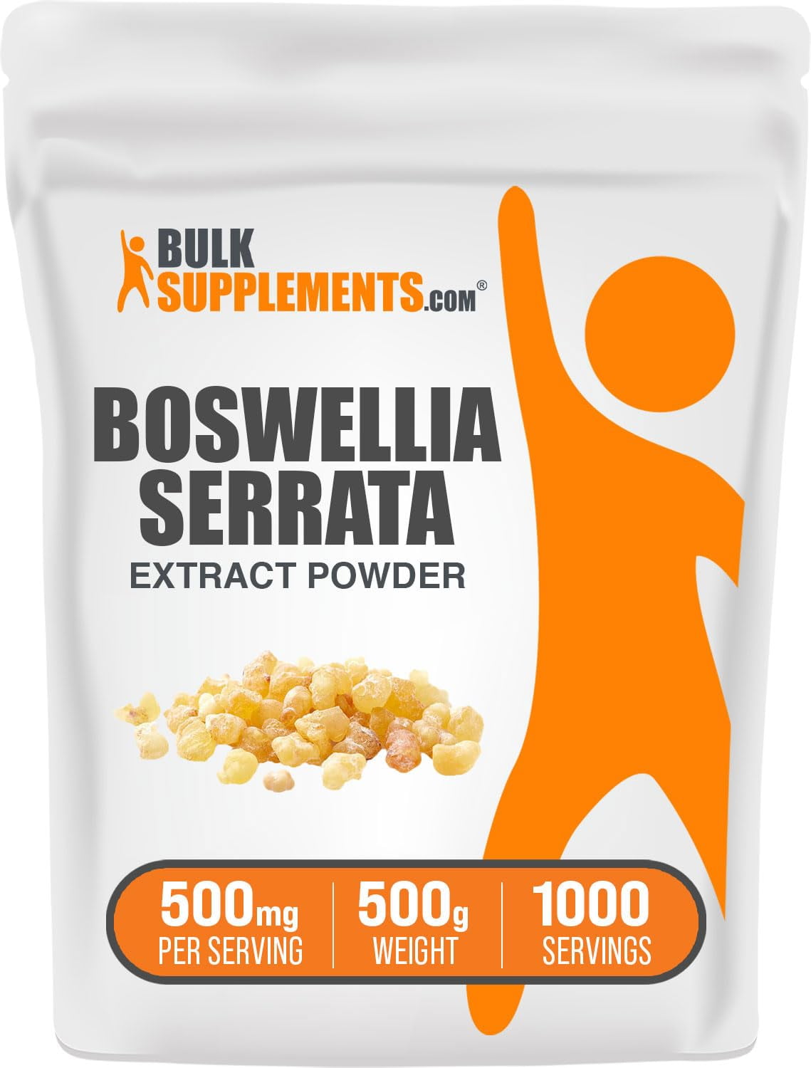 Suplemento BulkSupplements.com Extracto de Boswellia Serrata en polvo ...