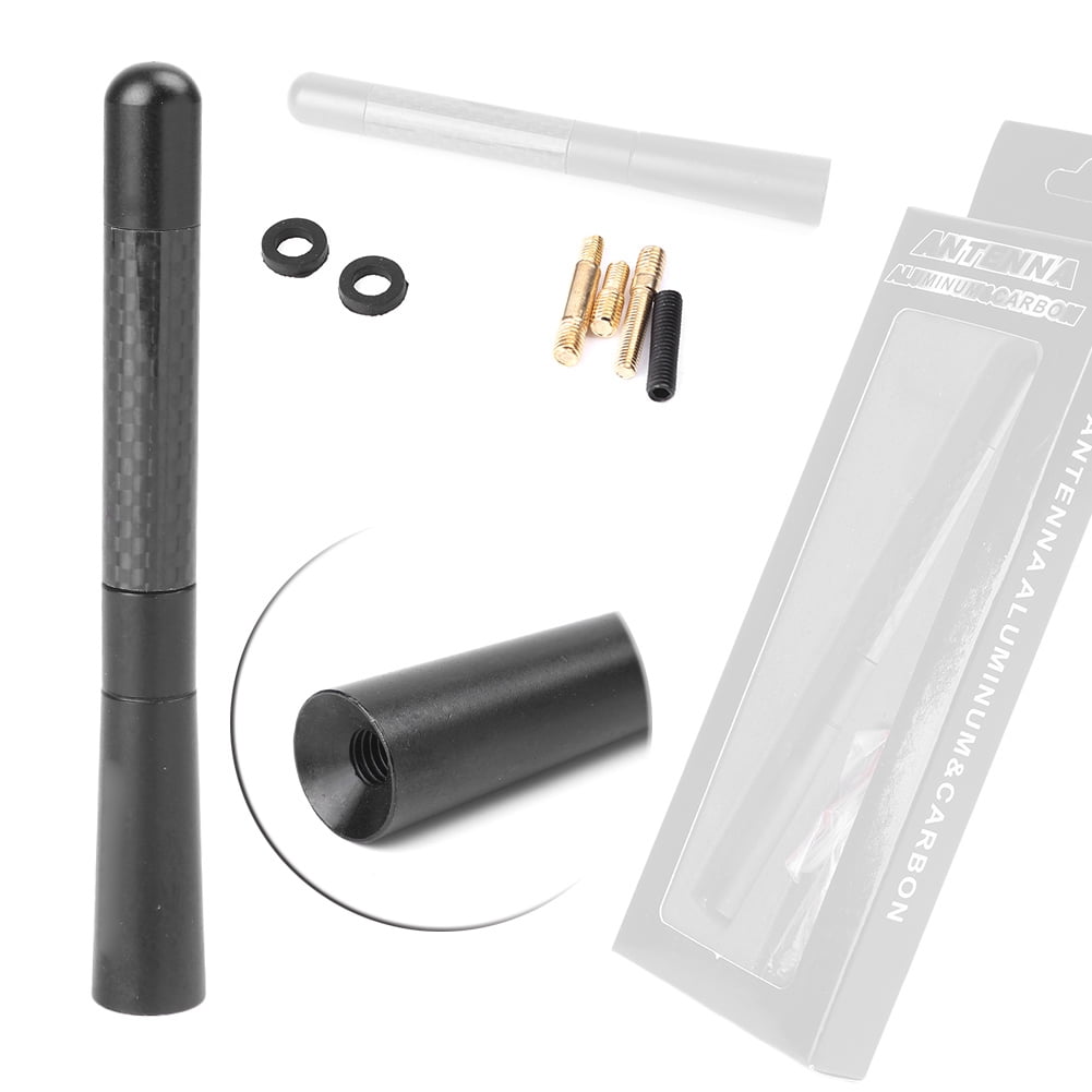 ZS 120mm Carbon Fiber Car Antenna Mazdaspeed logo For Mazda 2 3 5 6 Cx-7 Cx-9 RX-8 MX-5 Miata ...