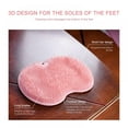 Shower Back Scrubber Mat, Body Massager with Suction Cup, Non-Slip Foot ...