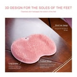 Shower Back Scrubber Mat, Body Massager with Suction Cup, Non-Slip Foot ...