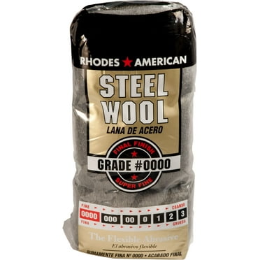 Homax Steel Wool, Extra Fine, GRADE #000, 12 Pads - Walmart.com