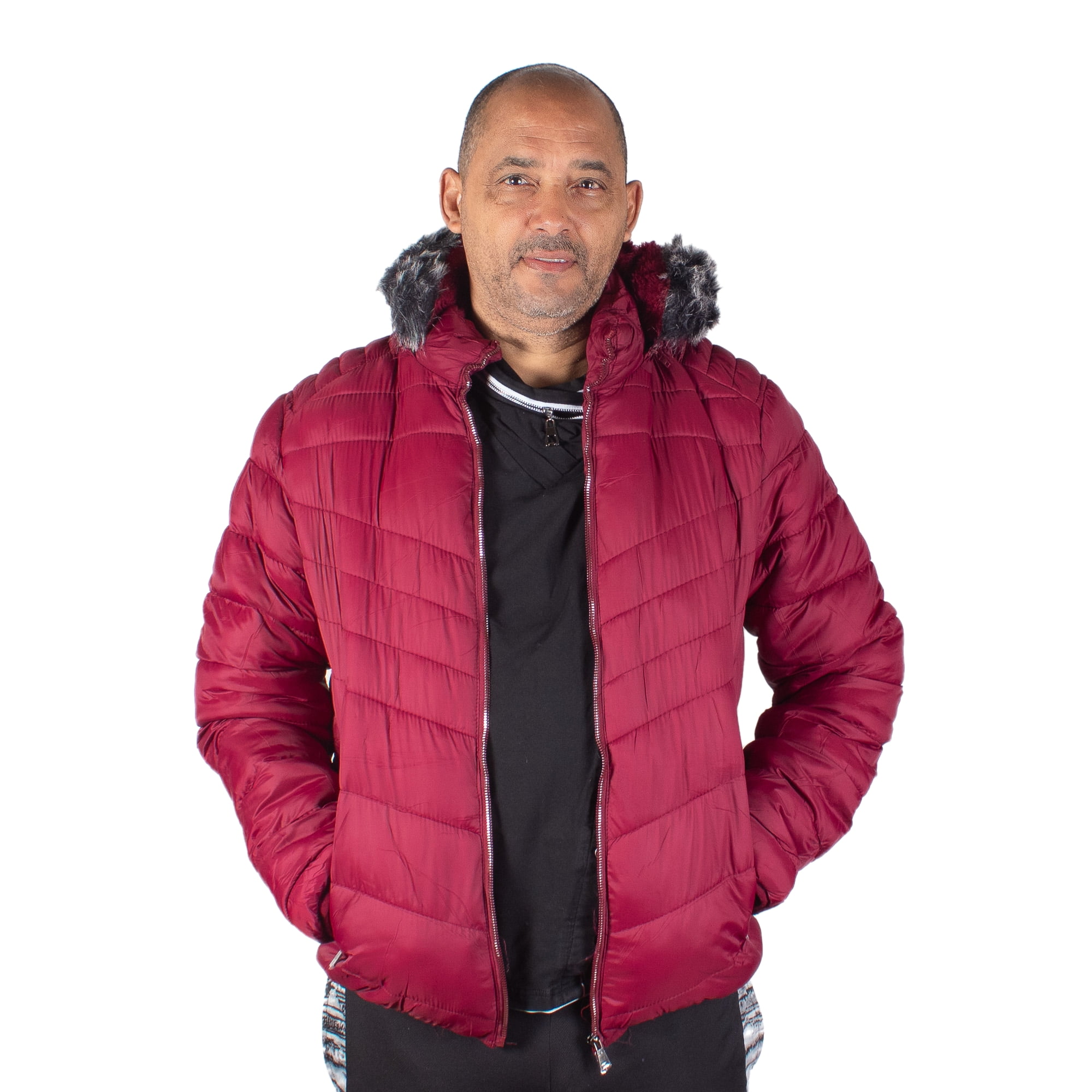 Chamarra Hombre Invierno. Ligera Y Abrigada. Con Capucha | Walmart en línea