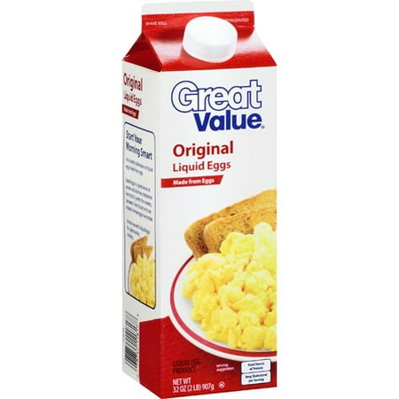 Great Value Original Liquid Eggs, 32 oz - Walmart.com