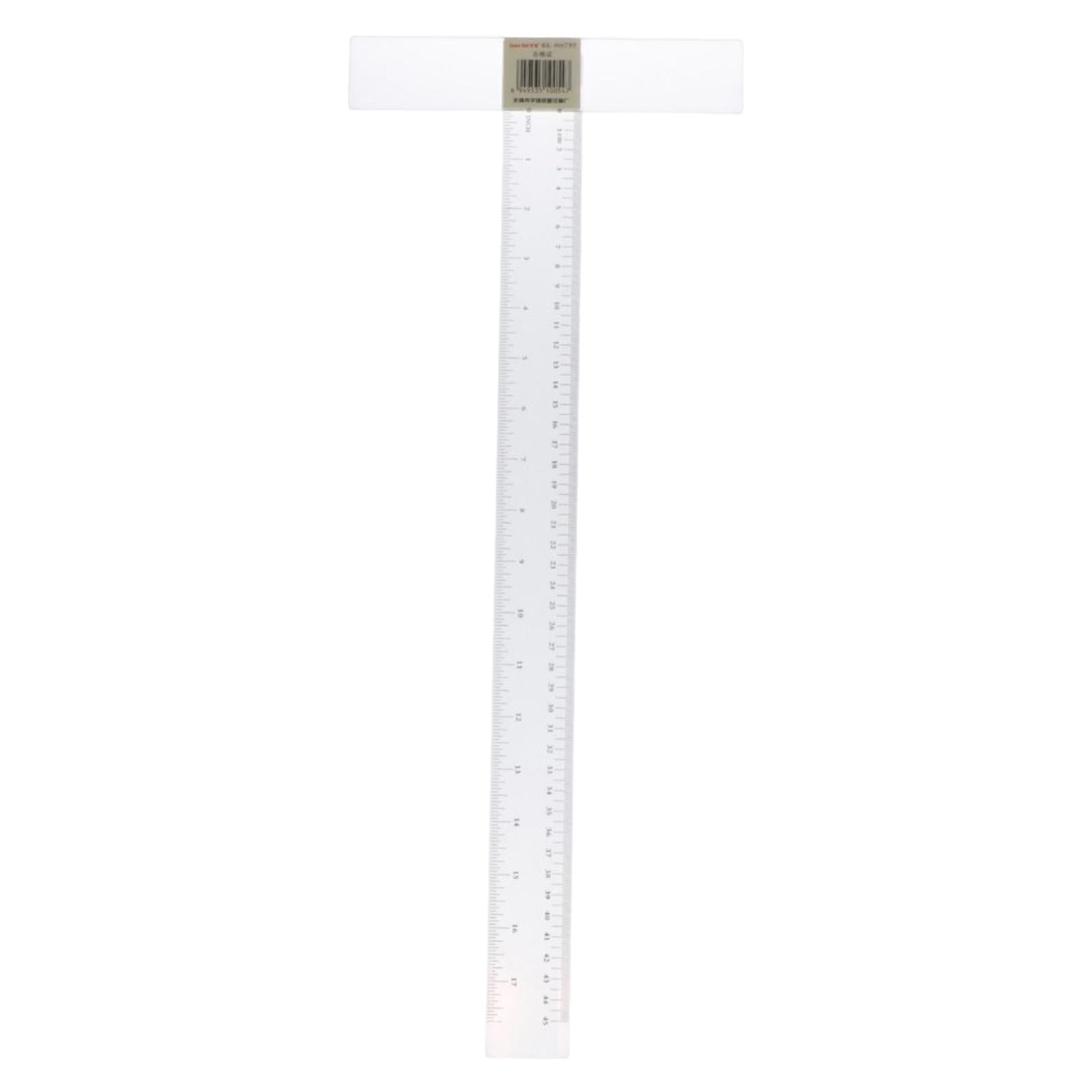 45cm/60cm T Square Ruler Scale Ruler Engineer Architect Drafting Tools ...