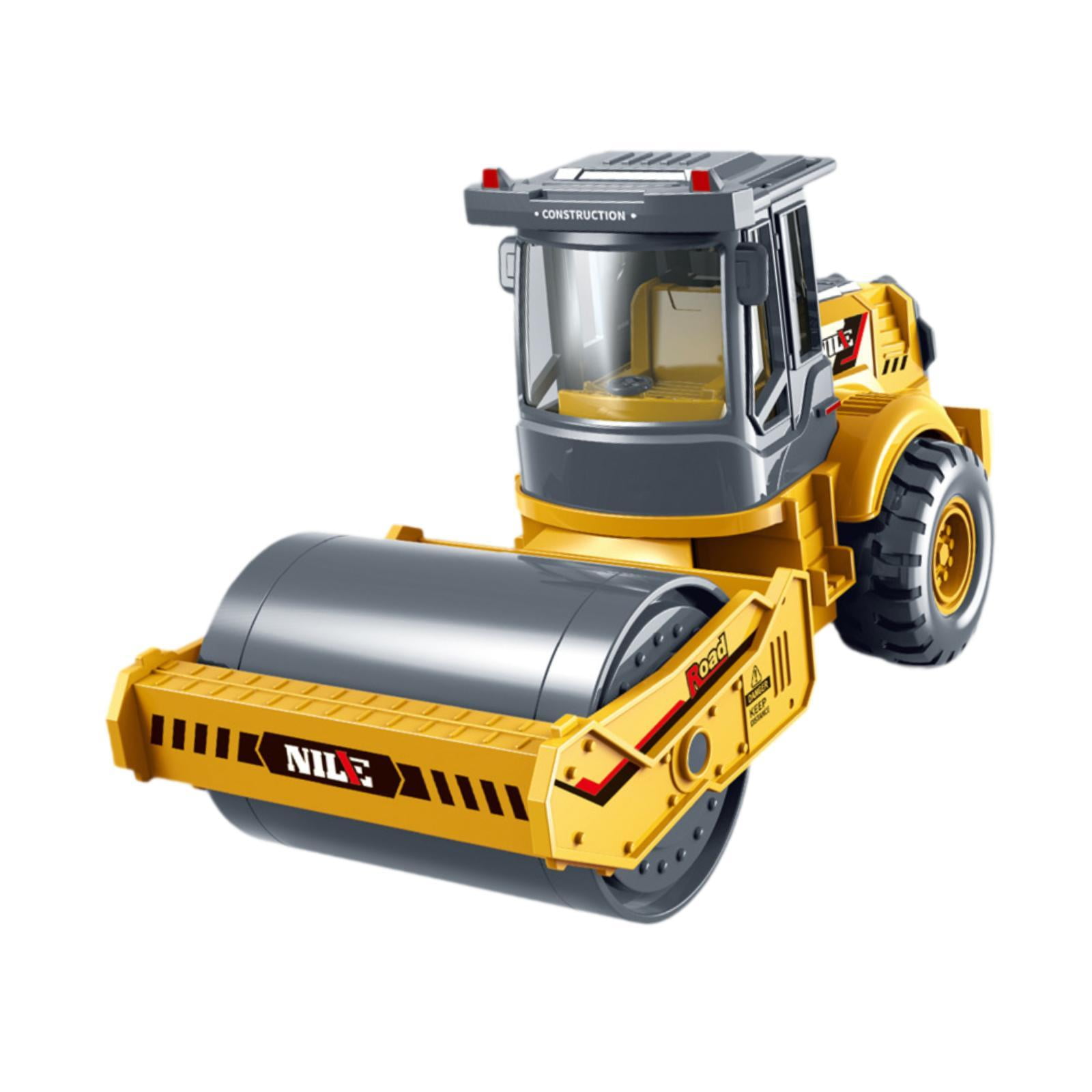 Rodillo de vehículo de ingeniería, camión con ruedas de juguete de ...