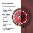 Corvette C5 Neon Clock - 14 inch Diameter - Red - Walmart.com