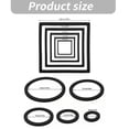 AOOOWER Aquariums Floating Plant Rings for FishTanks Intercepts ...