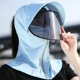 PBFRDSJ All Round Protection Neck Face Cover Hat UPF 50+ UV Protection ...