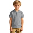 Amidoa 3 Pack Unisex Kids Polo Shirts Short Sleeve – Boys Girls Sport ...