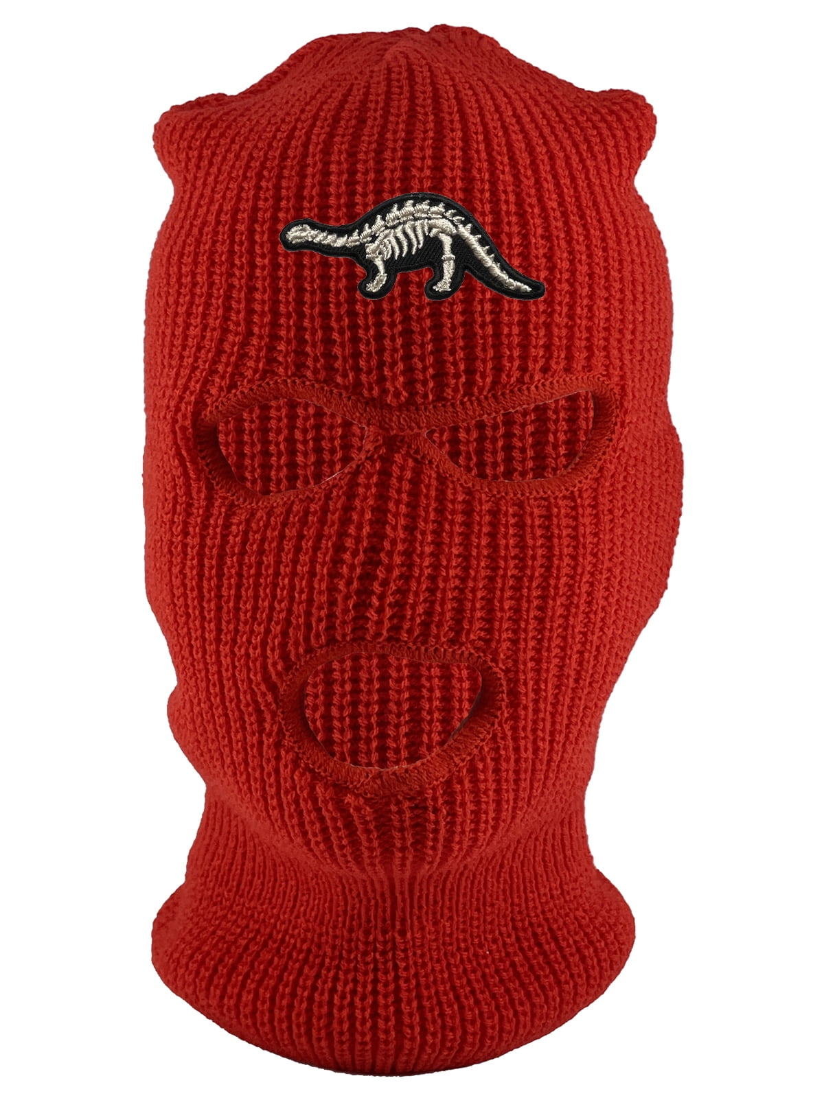 Gravity Threads Dinosaurus Skeleton Ski Mask - Red - Walmart.com